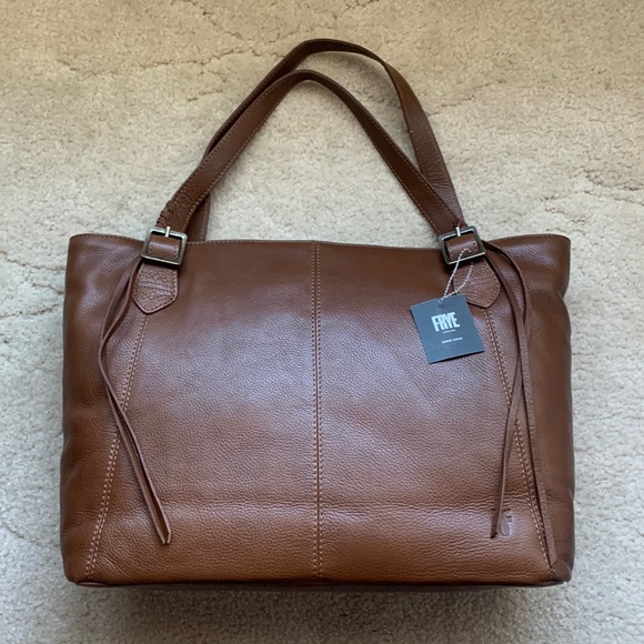Frye | Bags | Frye Calean Tote Bag Cognac Brown Color | Poshmark